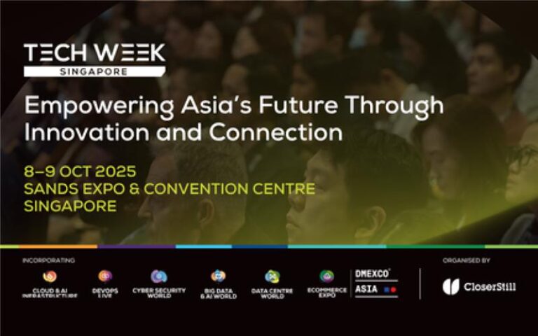 Tech Week Singapore, Asia's most important technology event, is ...
